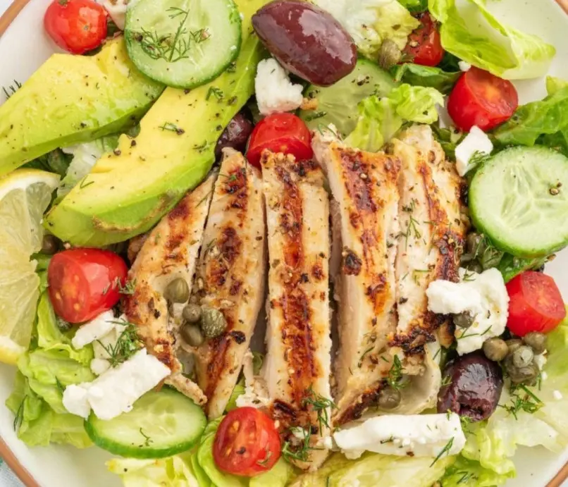 greek chook salad recipe - Recipes Glonfo